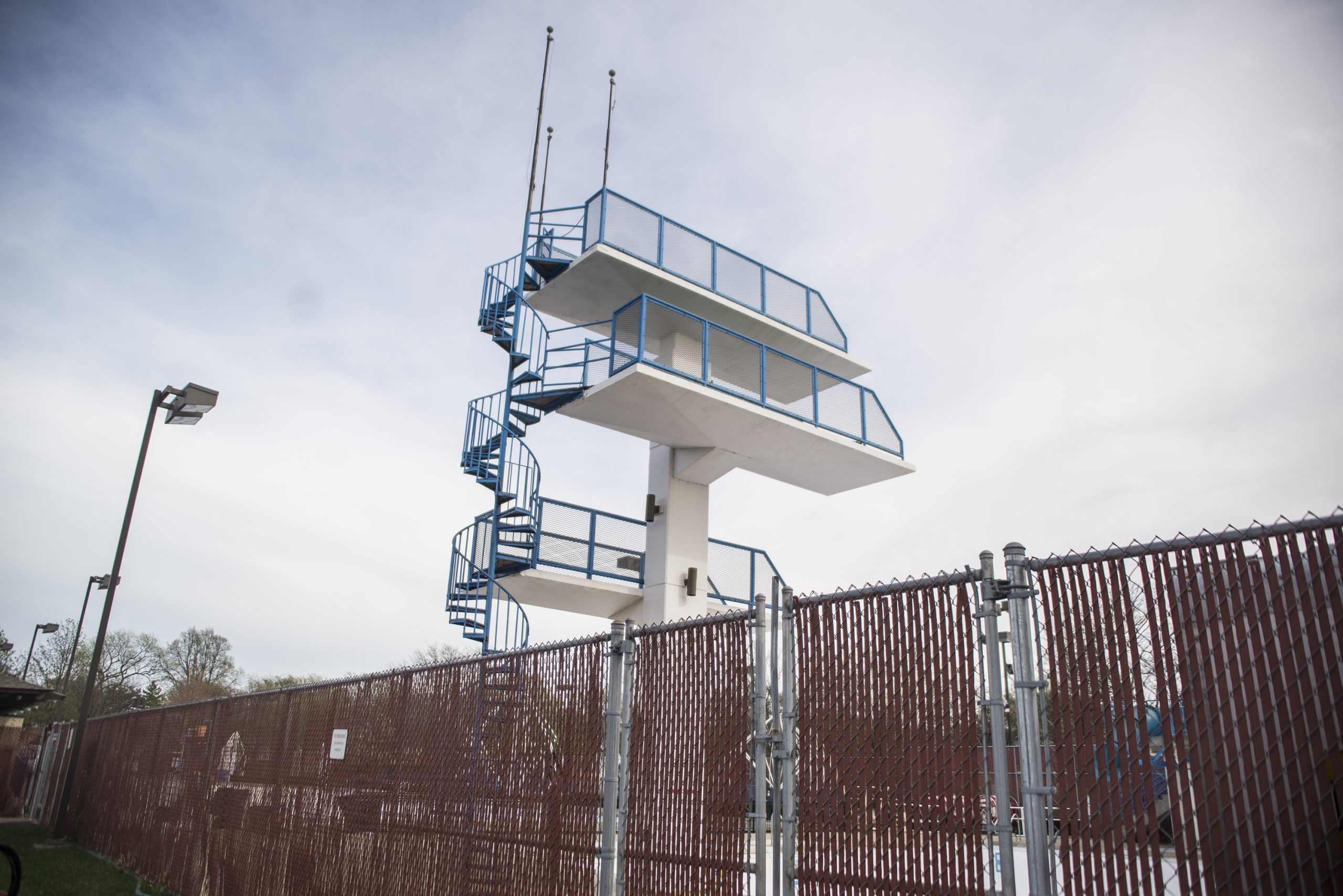 10 meters of diving terror (and only the first level!) - Wednesday Journal