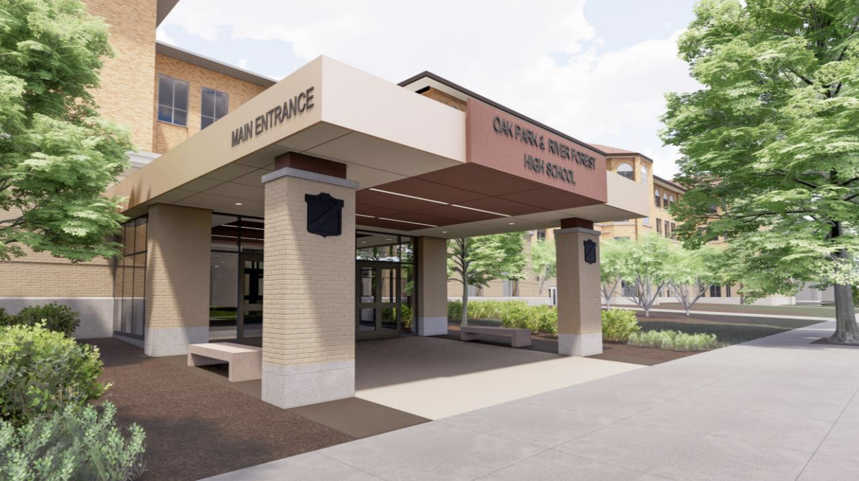 Glimpses of OPRF building design upgrade - Wednesday Journal