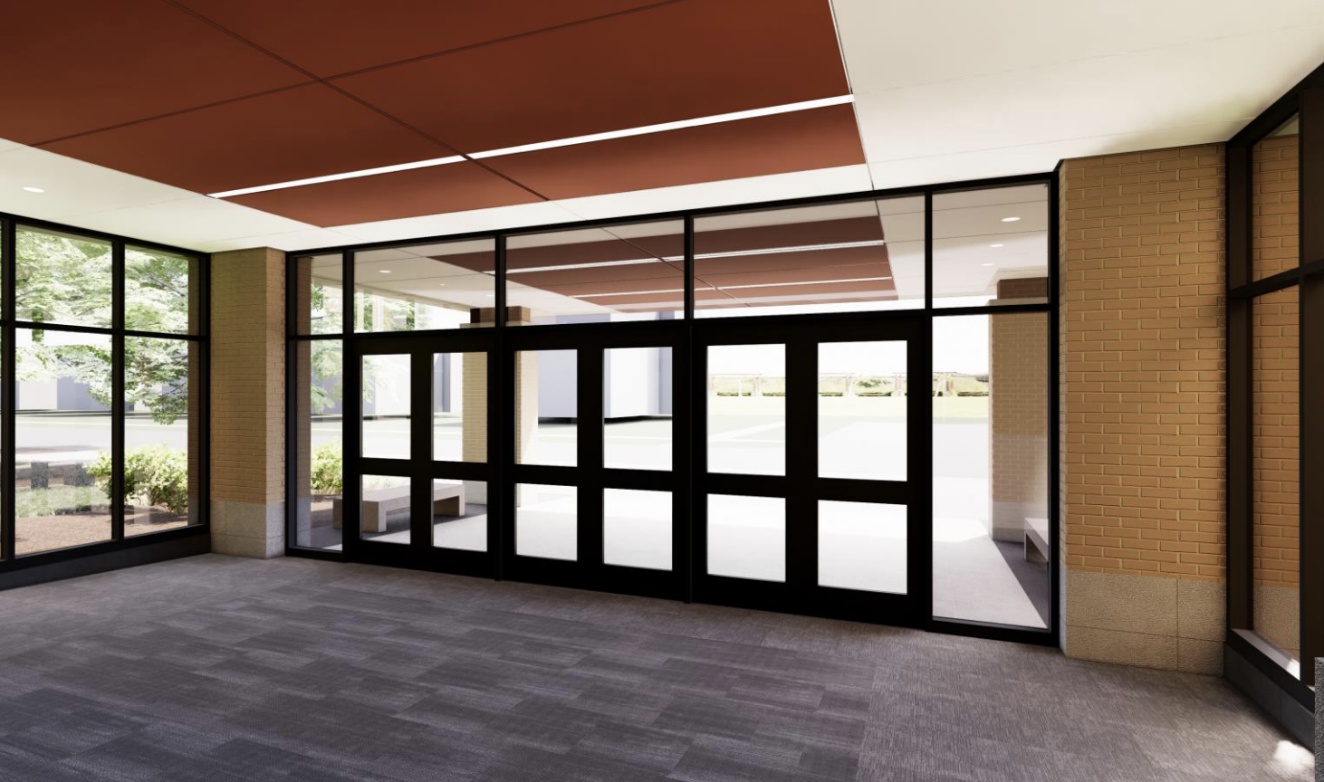 Glimpses of OPRF building design upgrade - Wednesday Journal