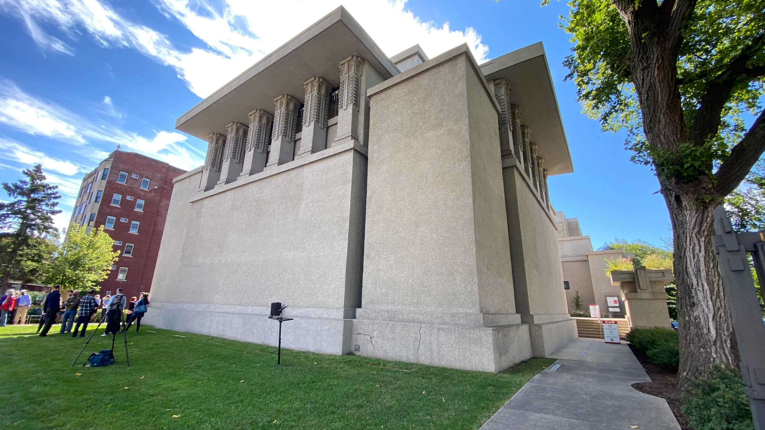 Unity Temple exterior doors restored - Wednesday Journal