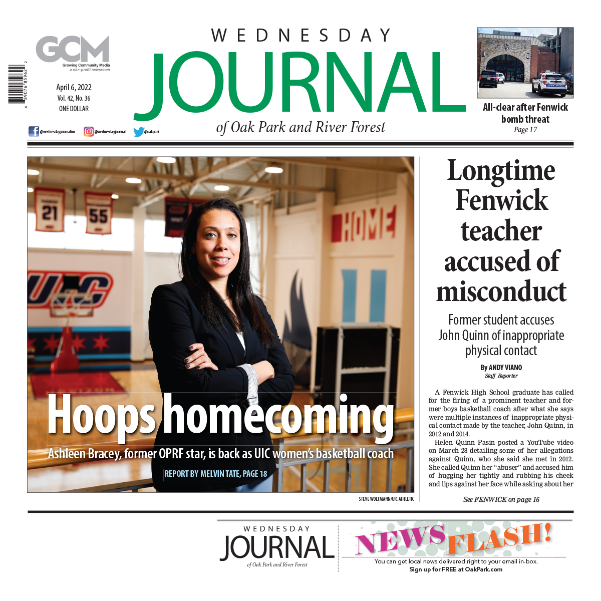 Print Edition: April 6 - Wednesday Journal