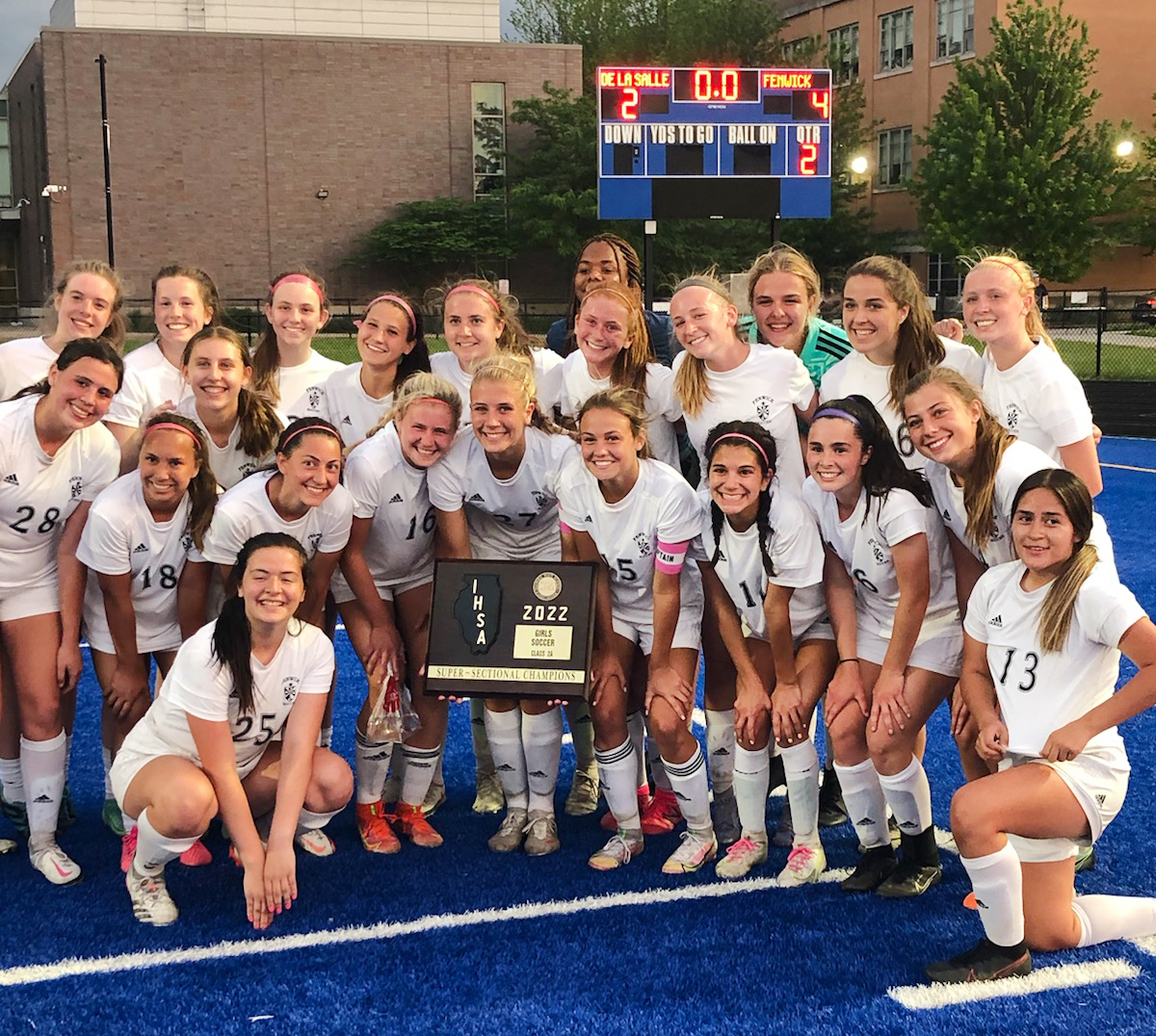 Fenwick girls heading to soccer Class 2A state semifinals - Wednesday ...