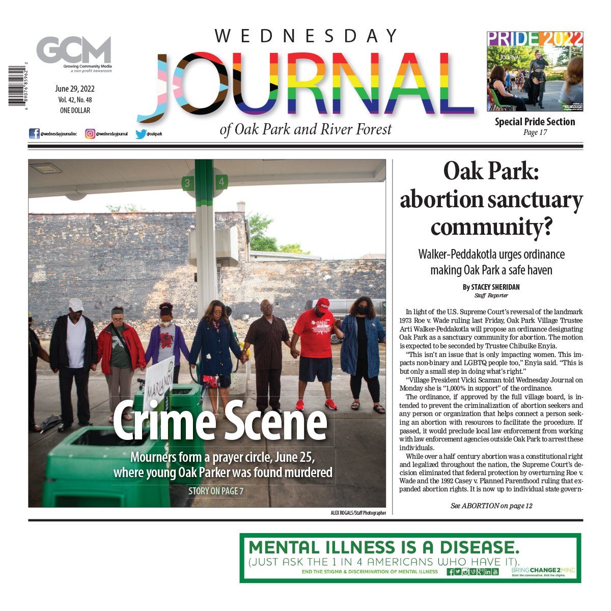 Print Edition: June 29 - Wednesday Journal