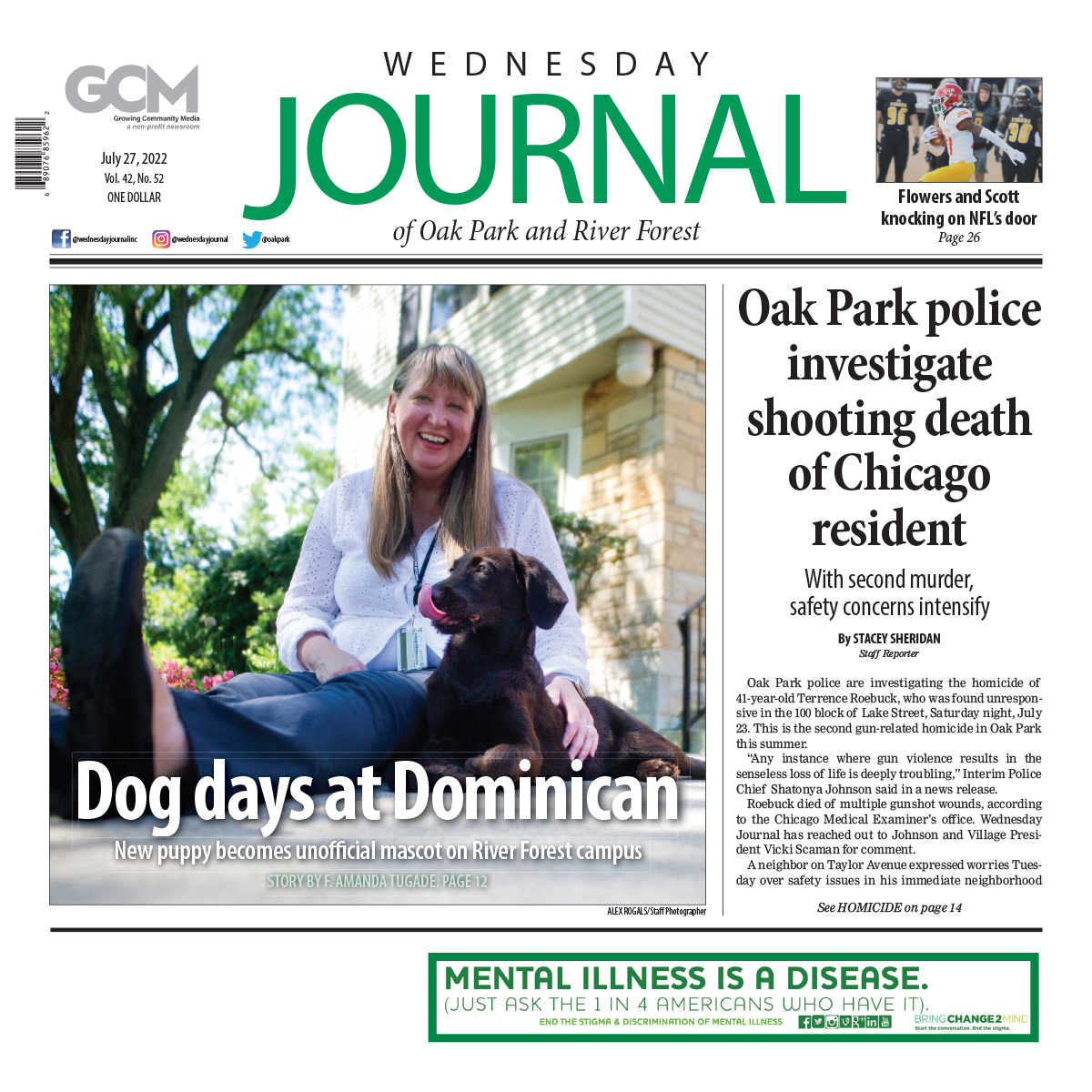 Print Edition: July 27 - Wednesday Journal