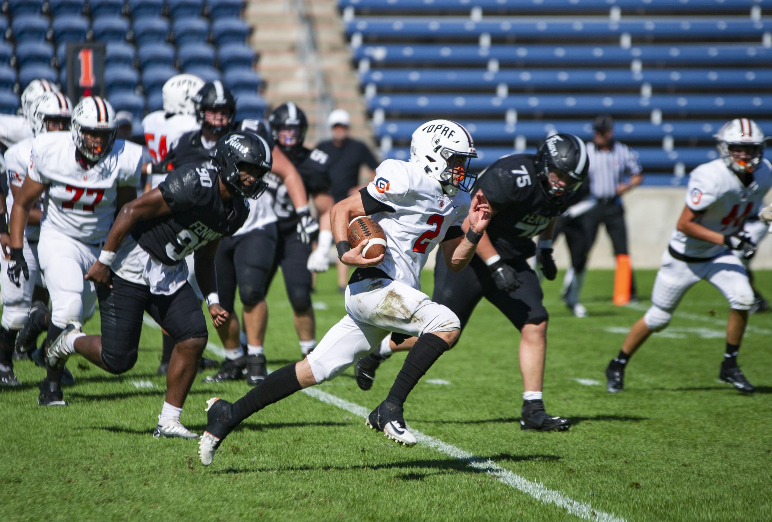 OPRF brushes past Fenwick to revive gridiron rivalry - Wednesday Journal