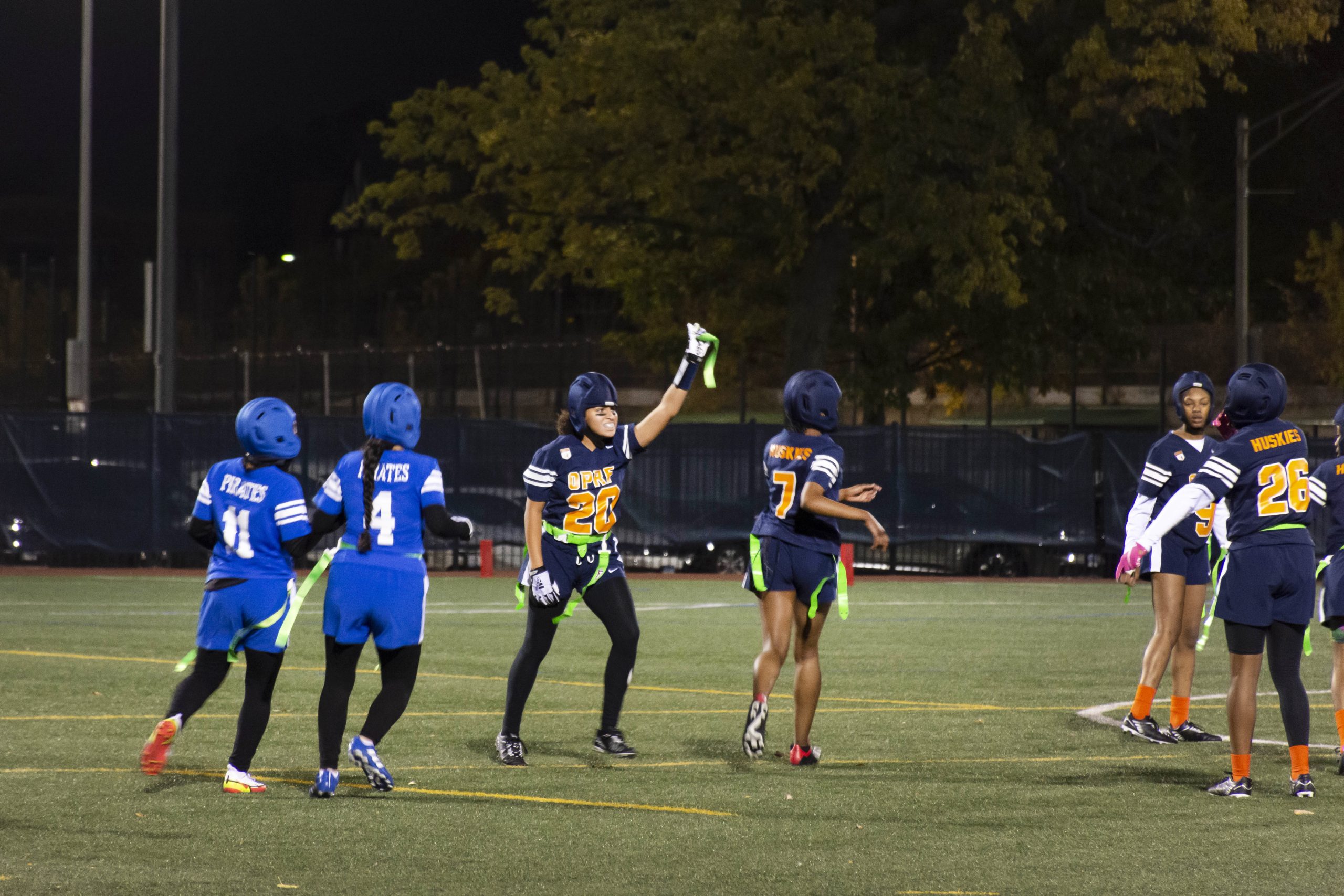Flag football flies at OPRF and Fenwick - Wednesday Journal