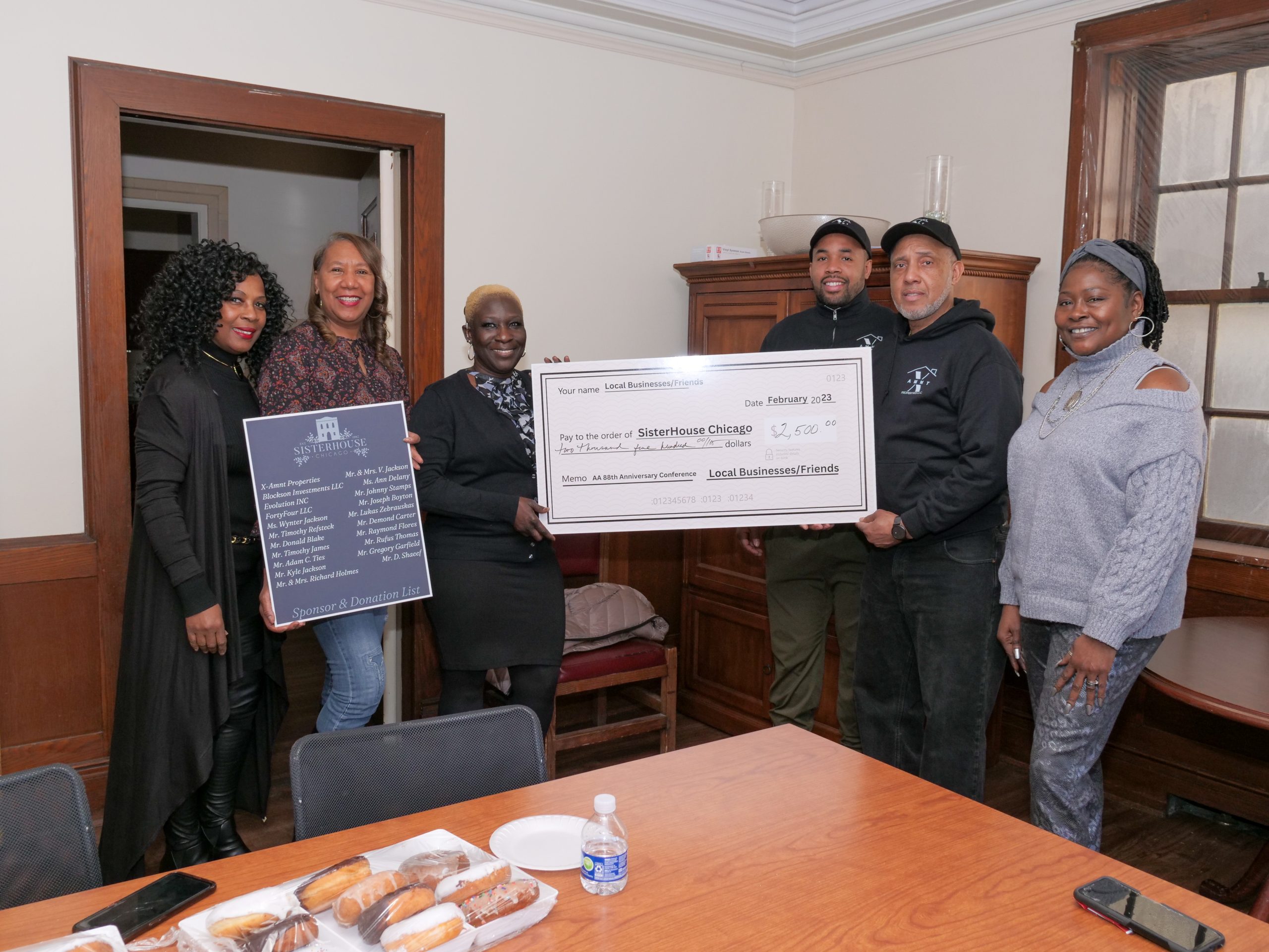 Donations will send SisterHouse clients to annual AA event - Wednesday ...