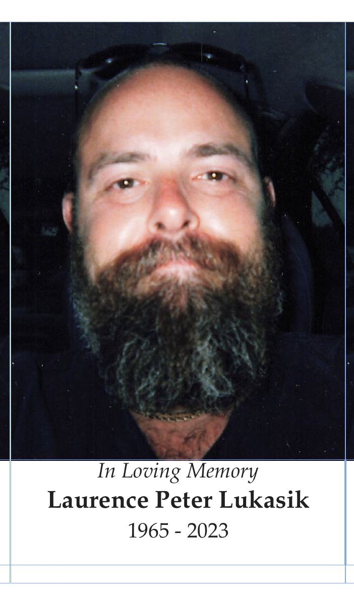 Laurence Peter Lukasik, 57 - Wednesday Journal