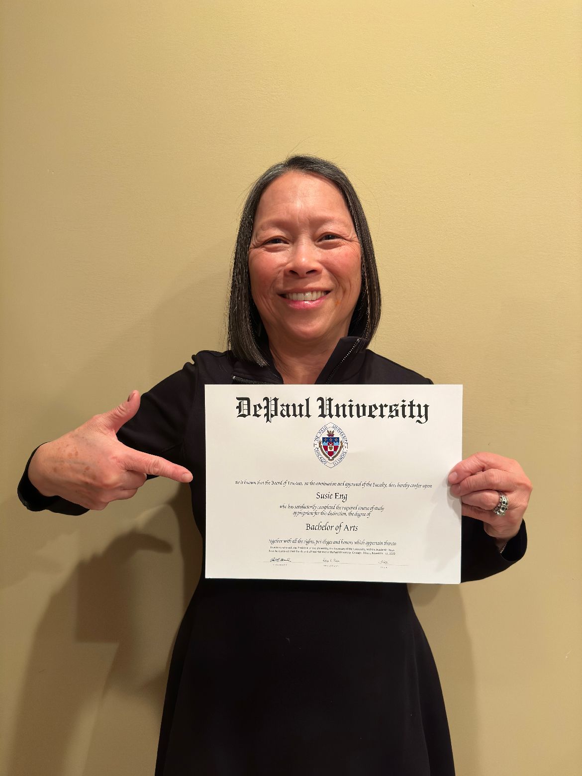 Susie Goldschmidt Completes Decades-Long College Journey with Help of ...