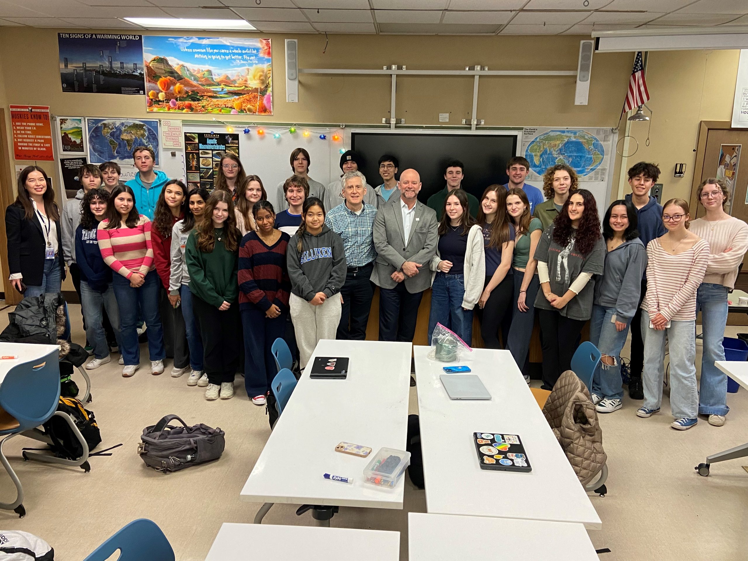 D200’s Johnson and Cofsky honored with Green Award - Wednesday Journal