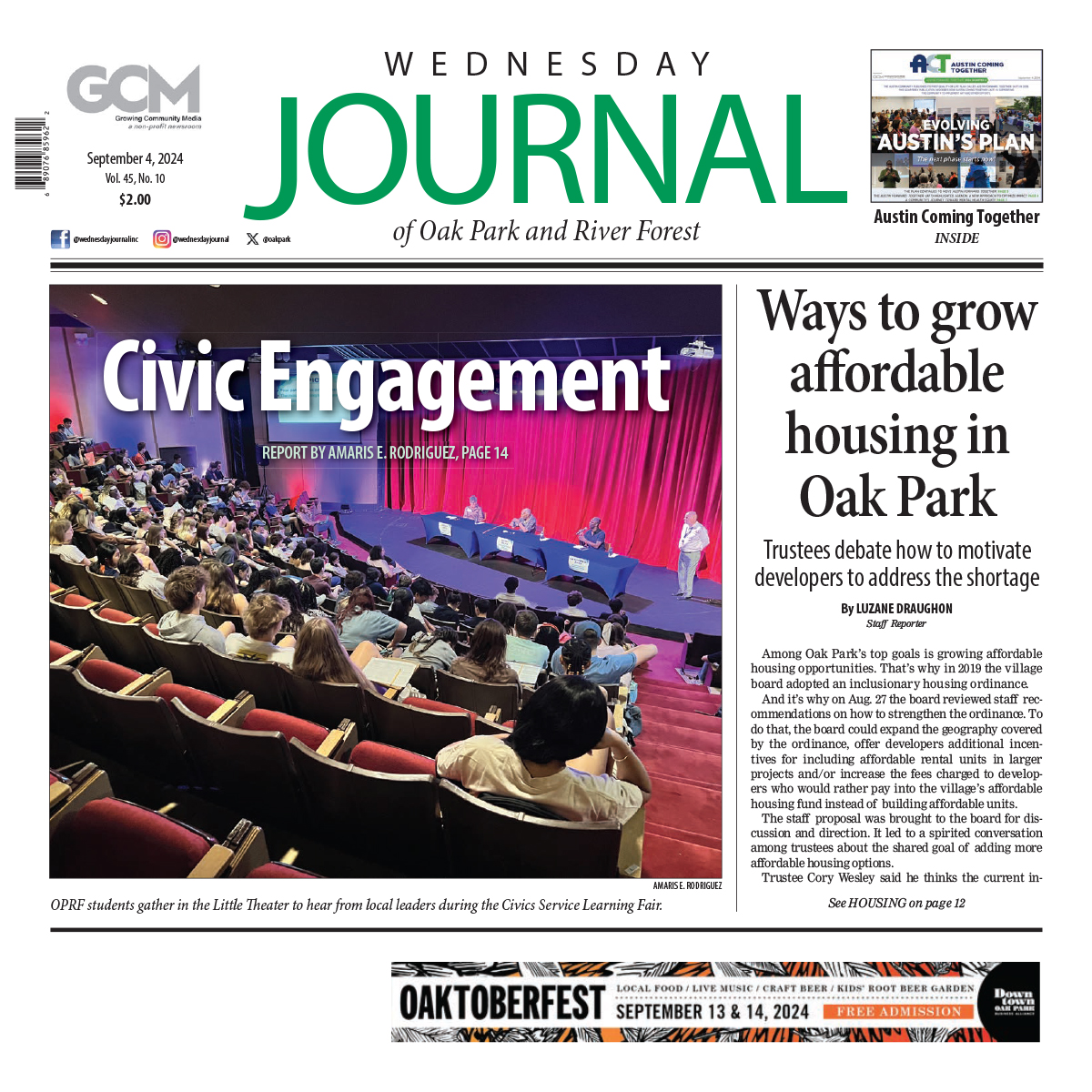 Print Edition: September 4, 2024 - Wednesday Journal