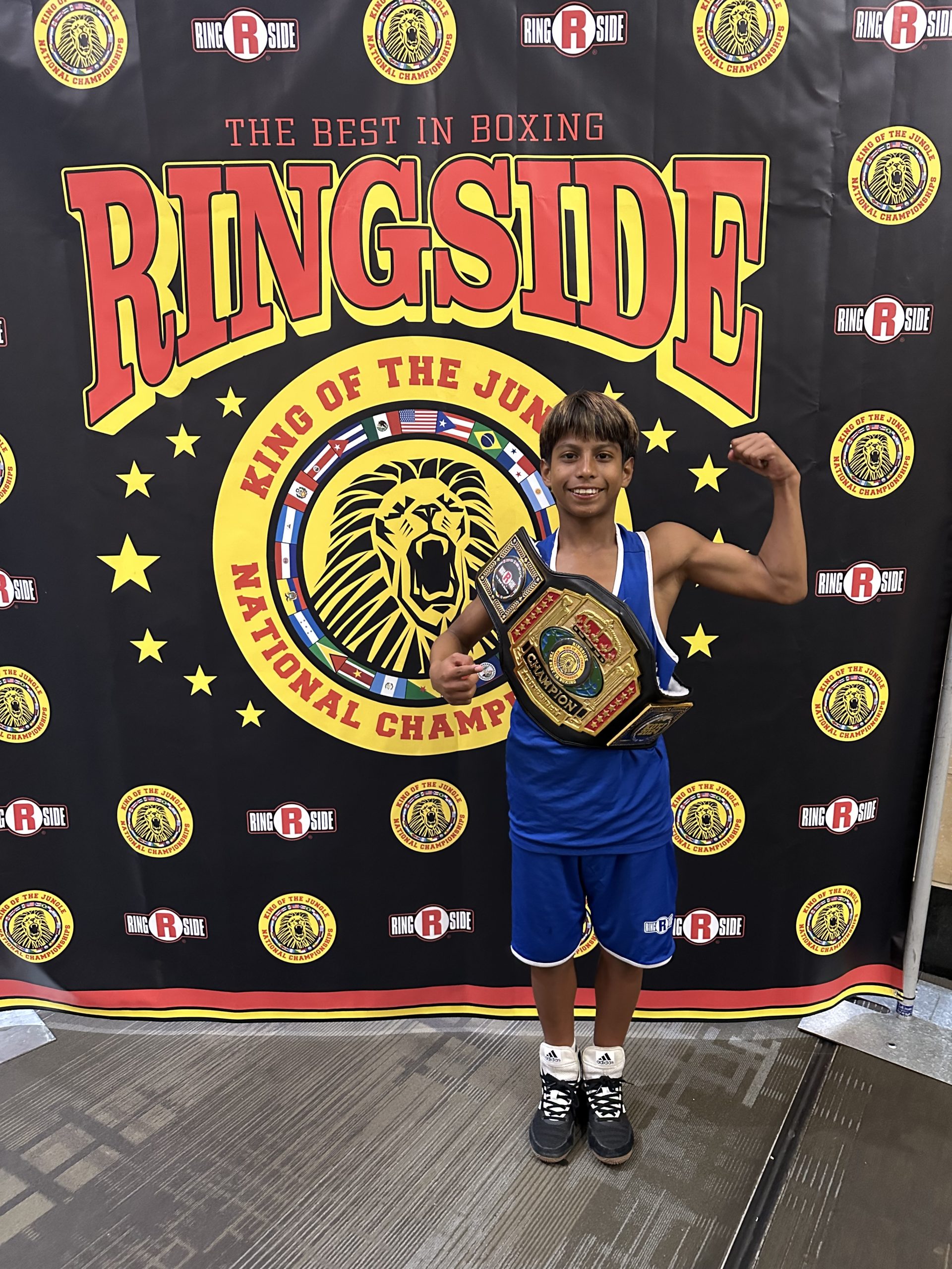 Venezuelan teen from Brooks wins boxing championship belt - Wednesday ...