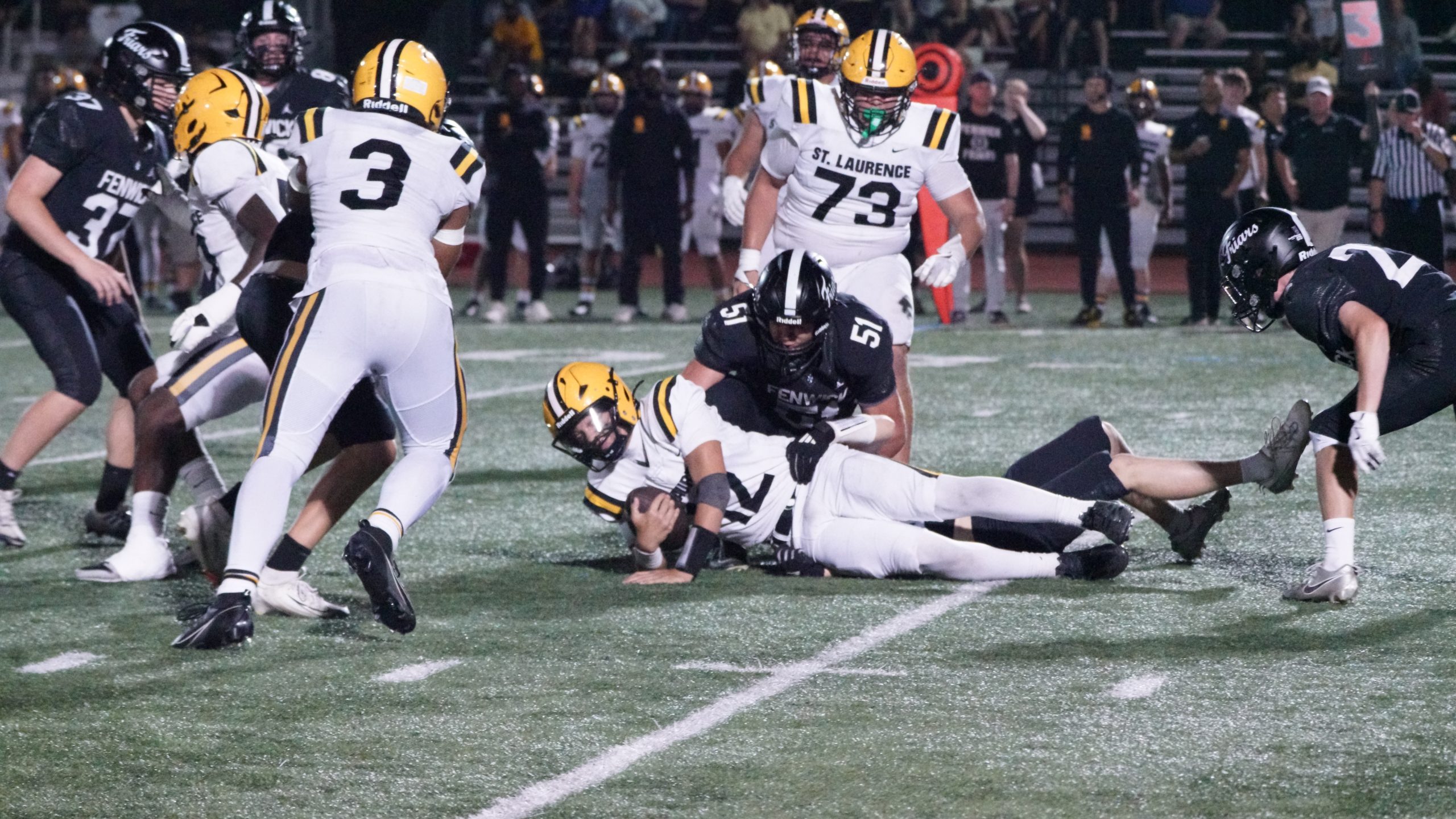 Fenwick football flattens St. Laurence - Wednesday Journal